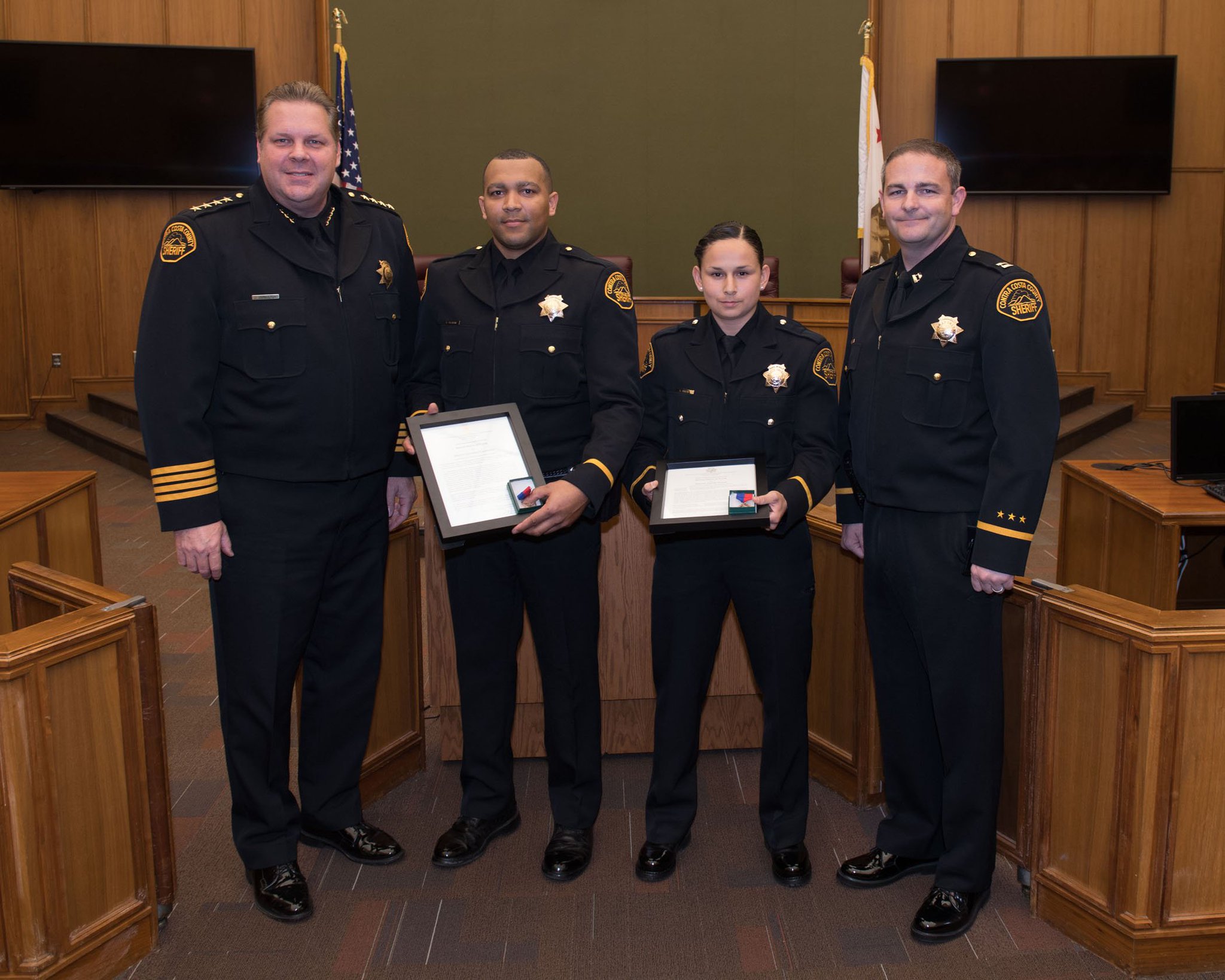Contra Costa Sheriff On Twitter Congratulations To Deputy Sheriffs