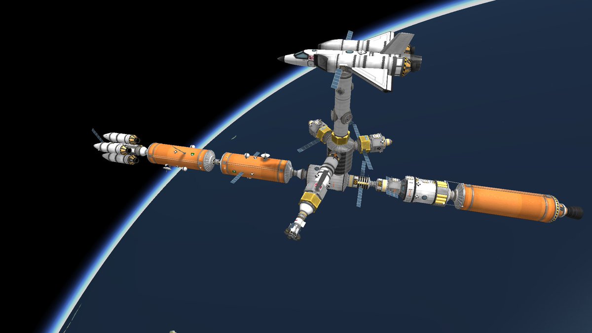 Kerbal Space Program Space Station Designs