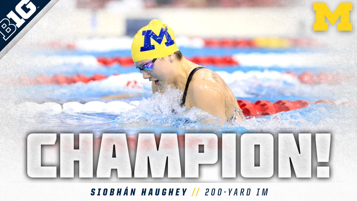 3-PEAT: Michigan W Swim wins B1G Championship in Columbus | mgoblog
