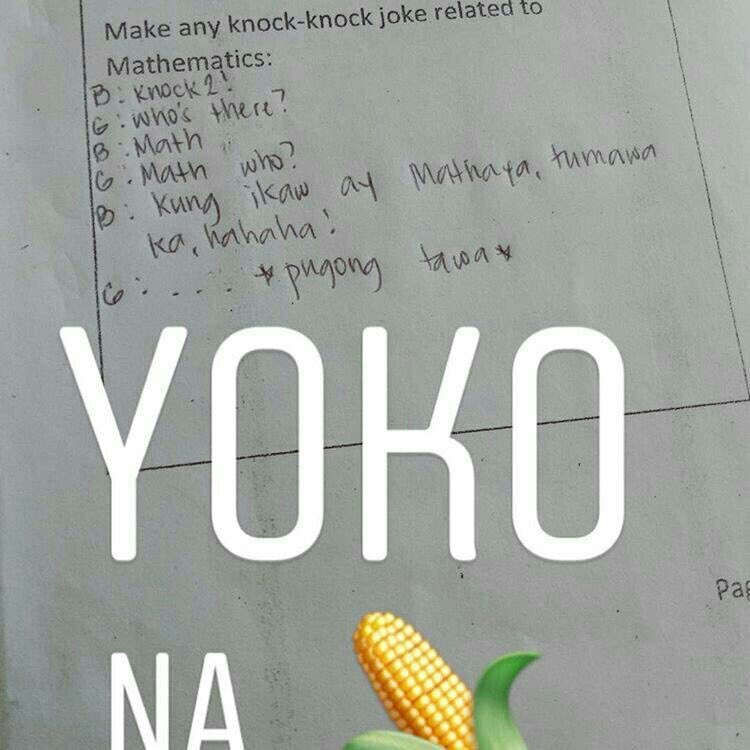 Math Knock Knock Jokes