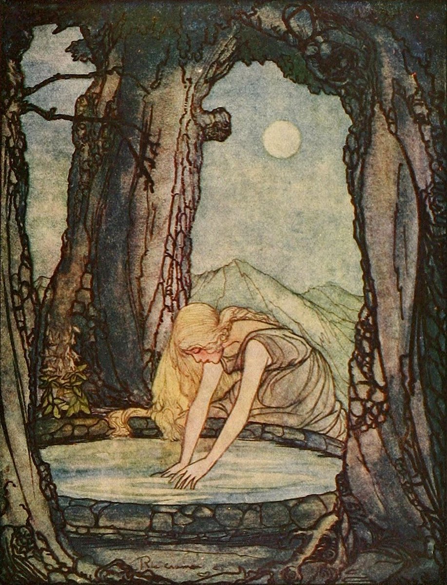 Arthur Rackham Snow White
