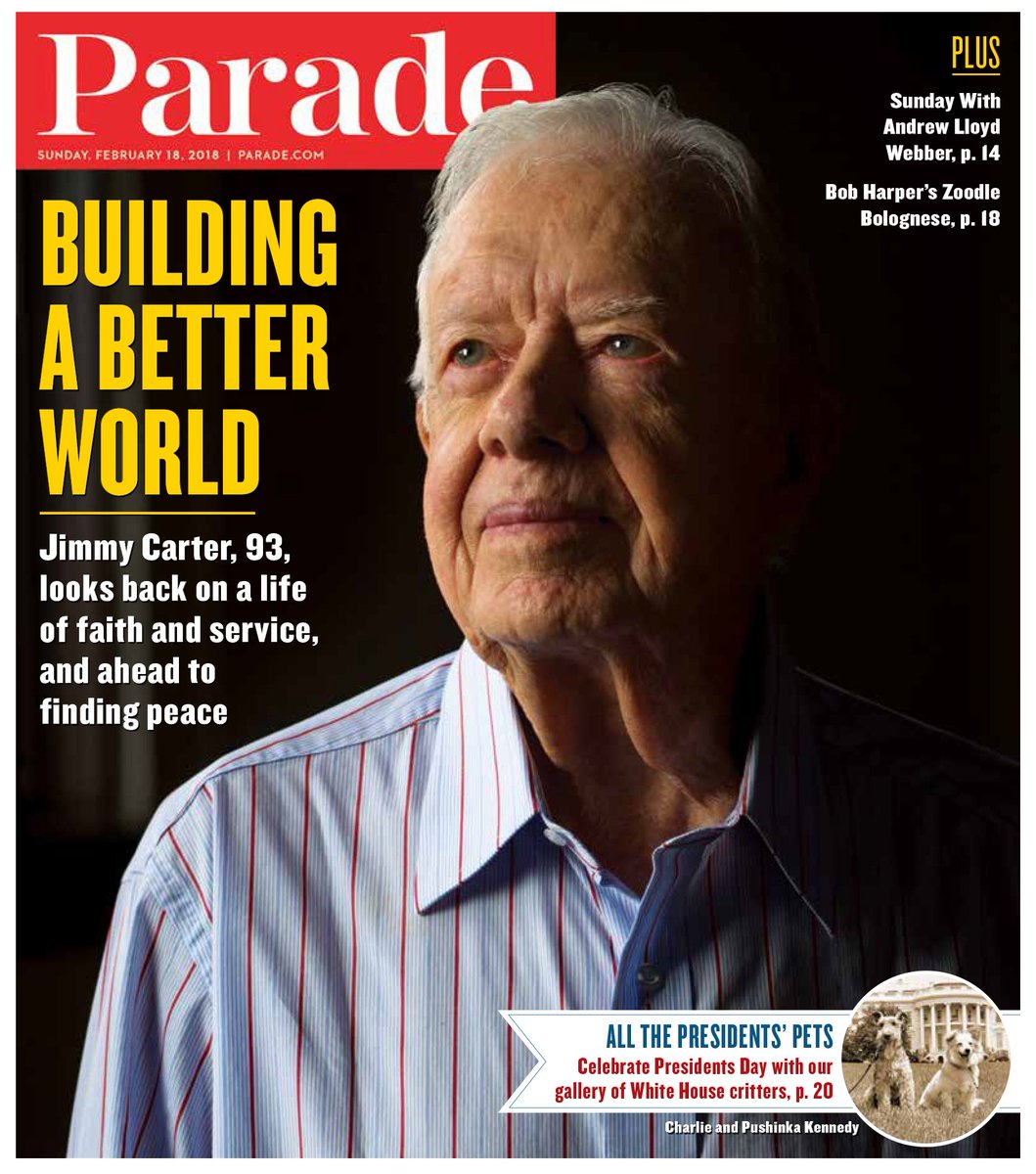 “I have good faith in the future." Jimmy Carter talks about his life of ...