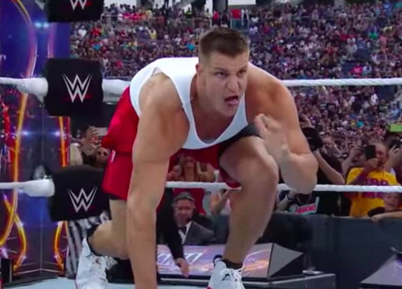 The WWE Is Reportedly Going After Gronk If He Decides To Retire