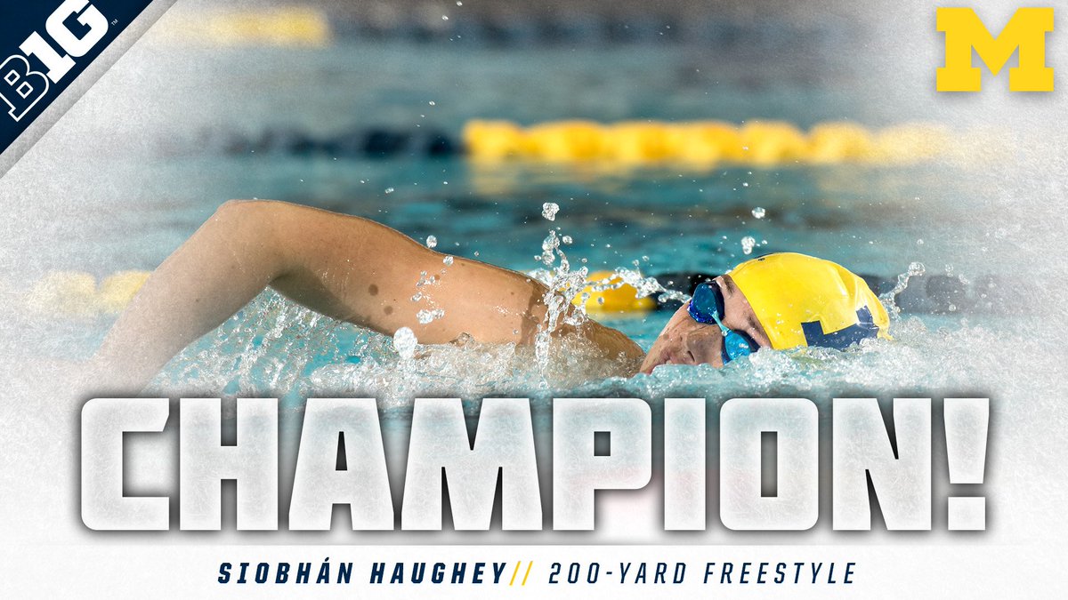 3-PEAT: Michigan W Swim wins B1G Championship in Columbus | mgoblog