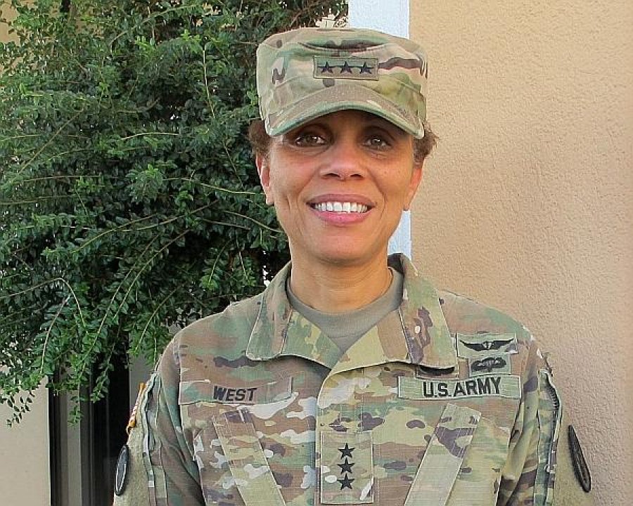 Nadja West is surgeon general of the Army, the Army's first black ...