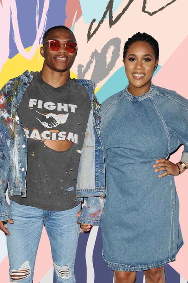 These photos of nba star russell westbrook, his wife nina and their son ...