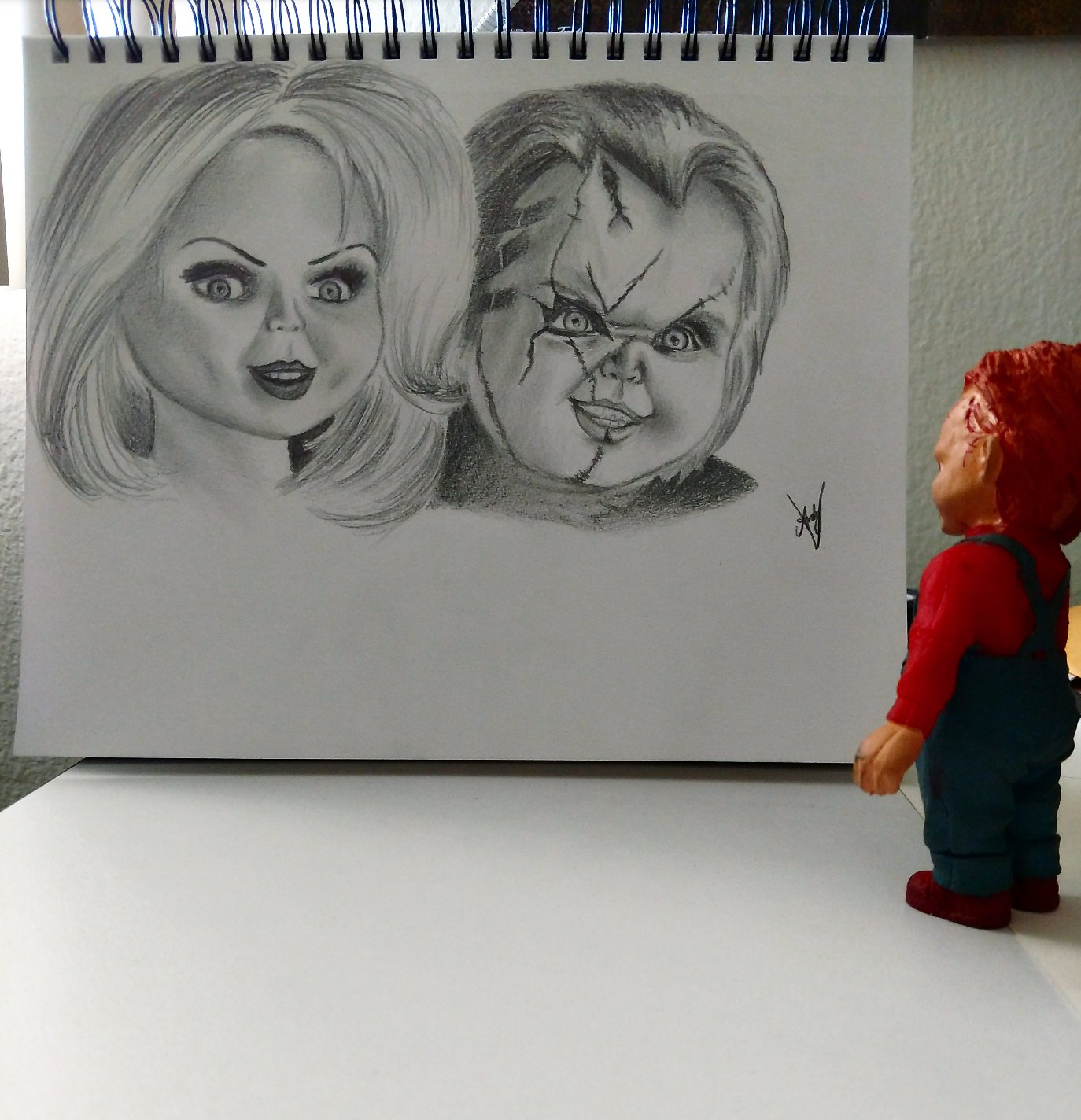Chucky Drawings In Pencil