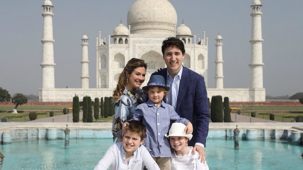 Really special to visit taj mahal with family, says catch of justin ...