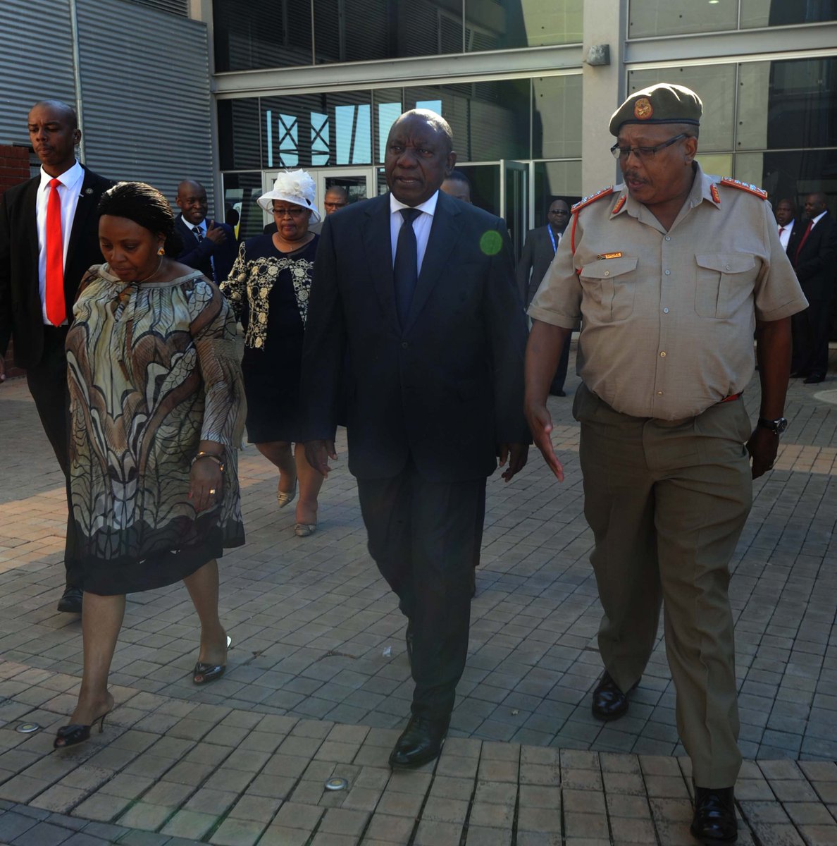 President of the republic of south africa and commander in chief of the ...