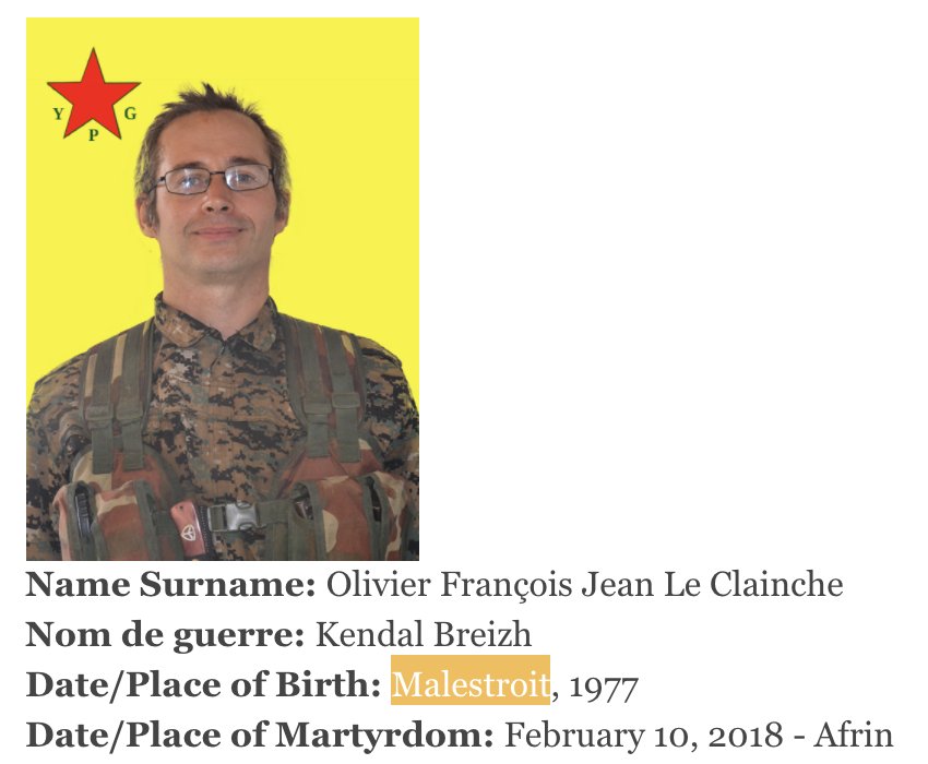 Dirar Khattab on Twitter: "ثلاثة مهاجرين أجانب في صفوف وحدات حماية الشعب YPG، "إسباني وفرنسي ...