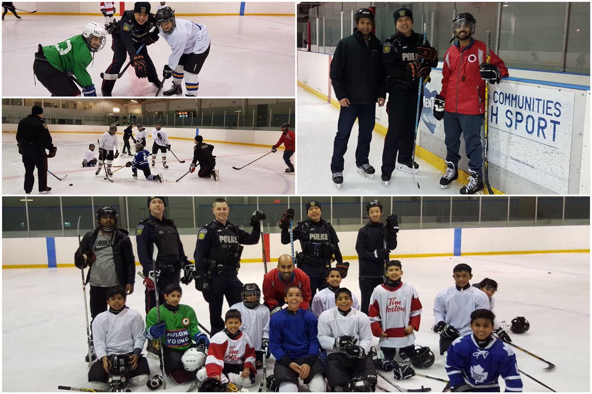 #PRP joined @maltonmavericks for some shinny hockey at the Paul Coffey ...