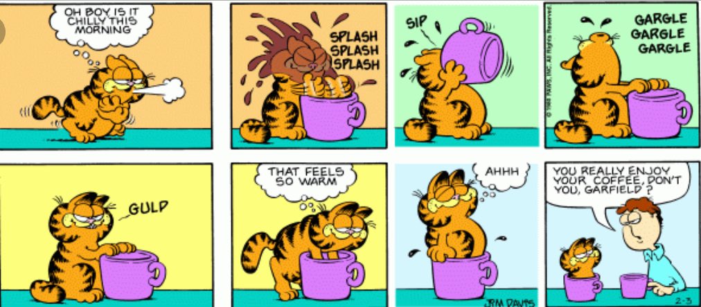 Garfield I Hate Mornings