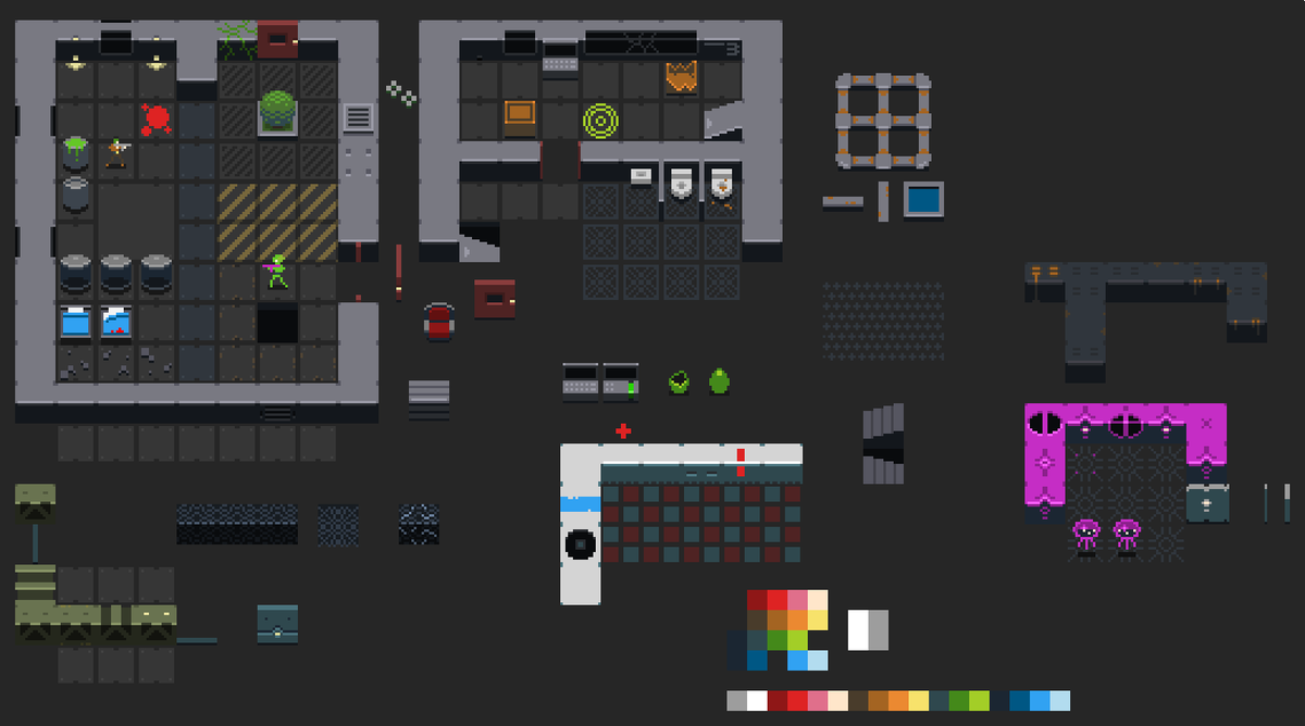 Oryx Design Lab on Twitter: "Here's a little WIP preview of Tiny Galaxy. Mostly done: world ...