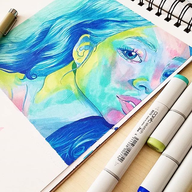 Color Ink Illustrations