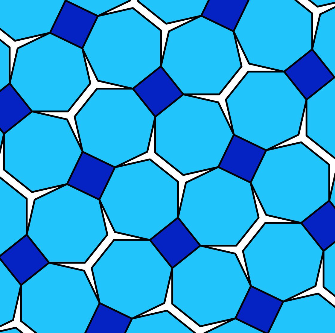 Regular Heptagon Tessellation