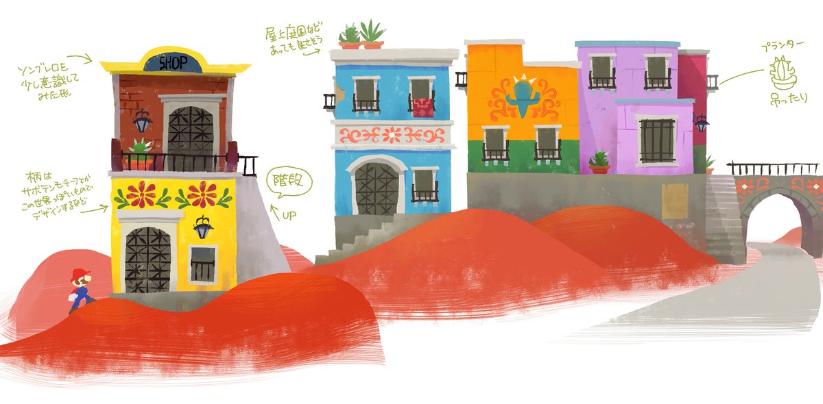 Concept Art for Tostarena - Super Mario Odyssey Forum - Neoseeker Forums