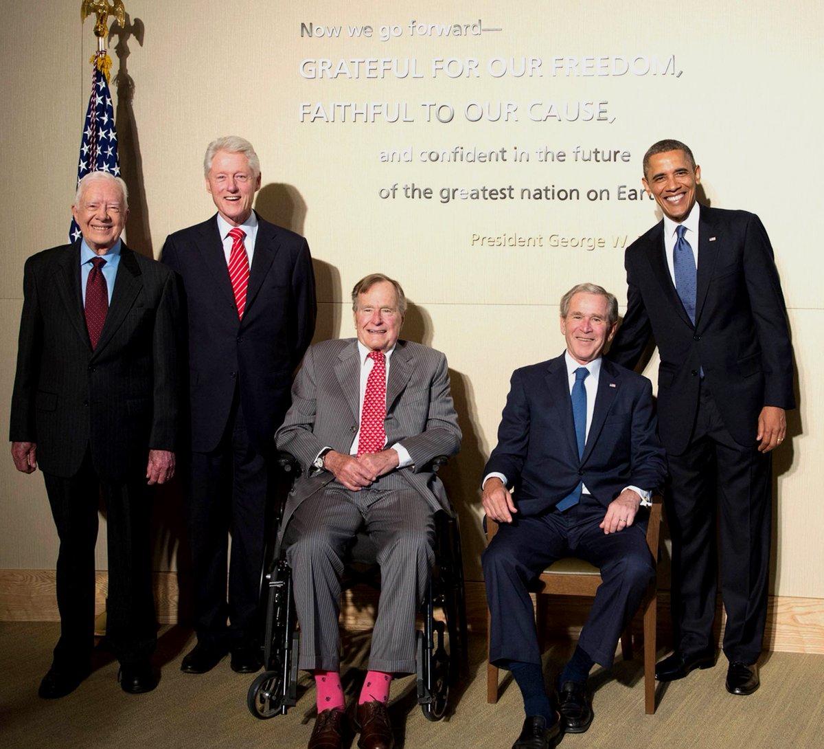 George W Bush Presidential Library Dedication