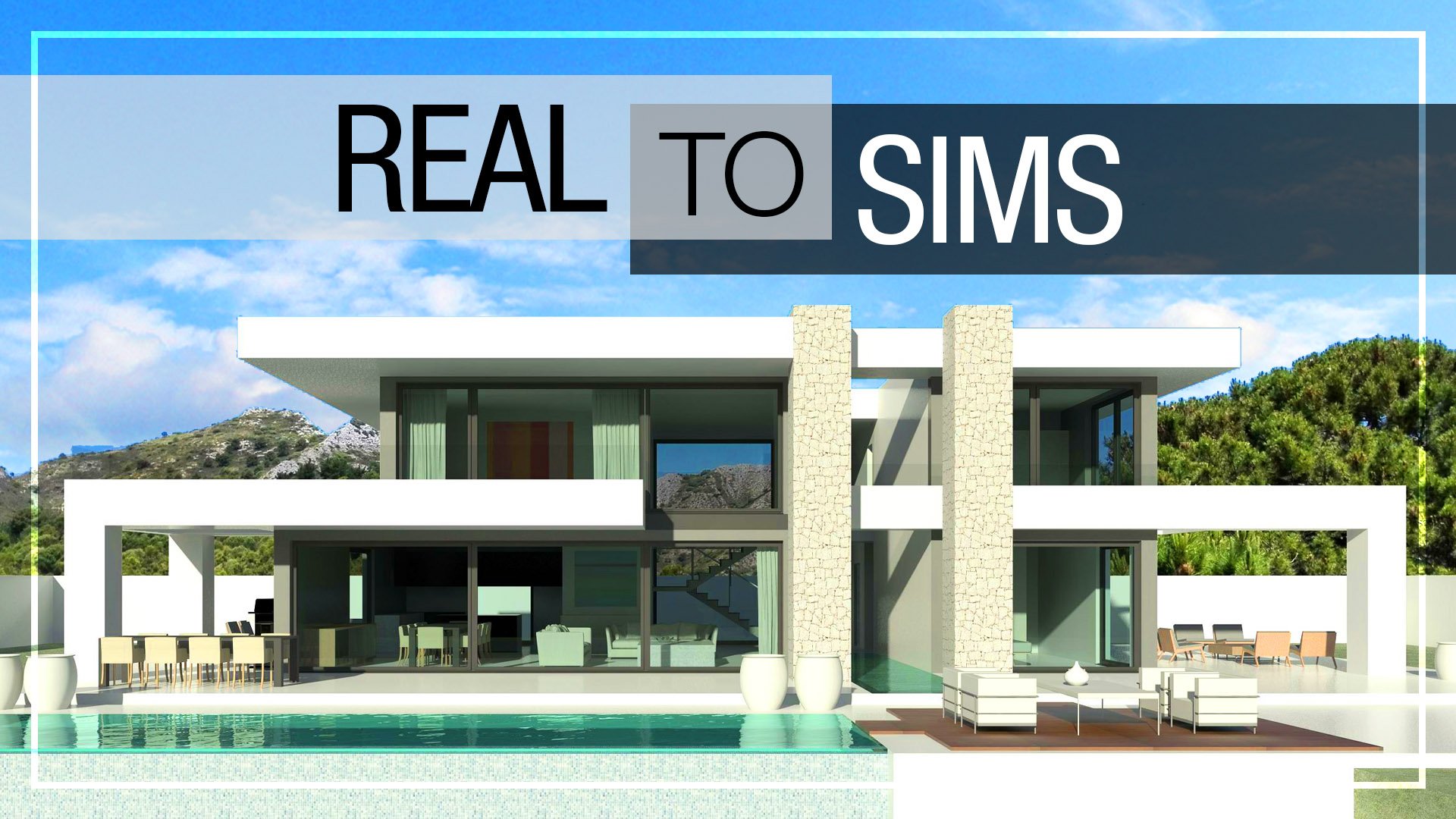 The Sims 3 House Designs Modern Villa