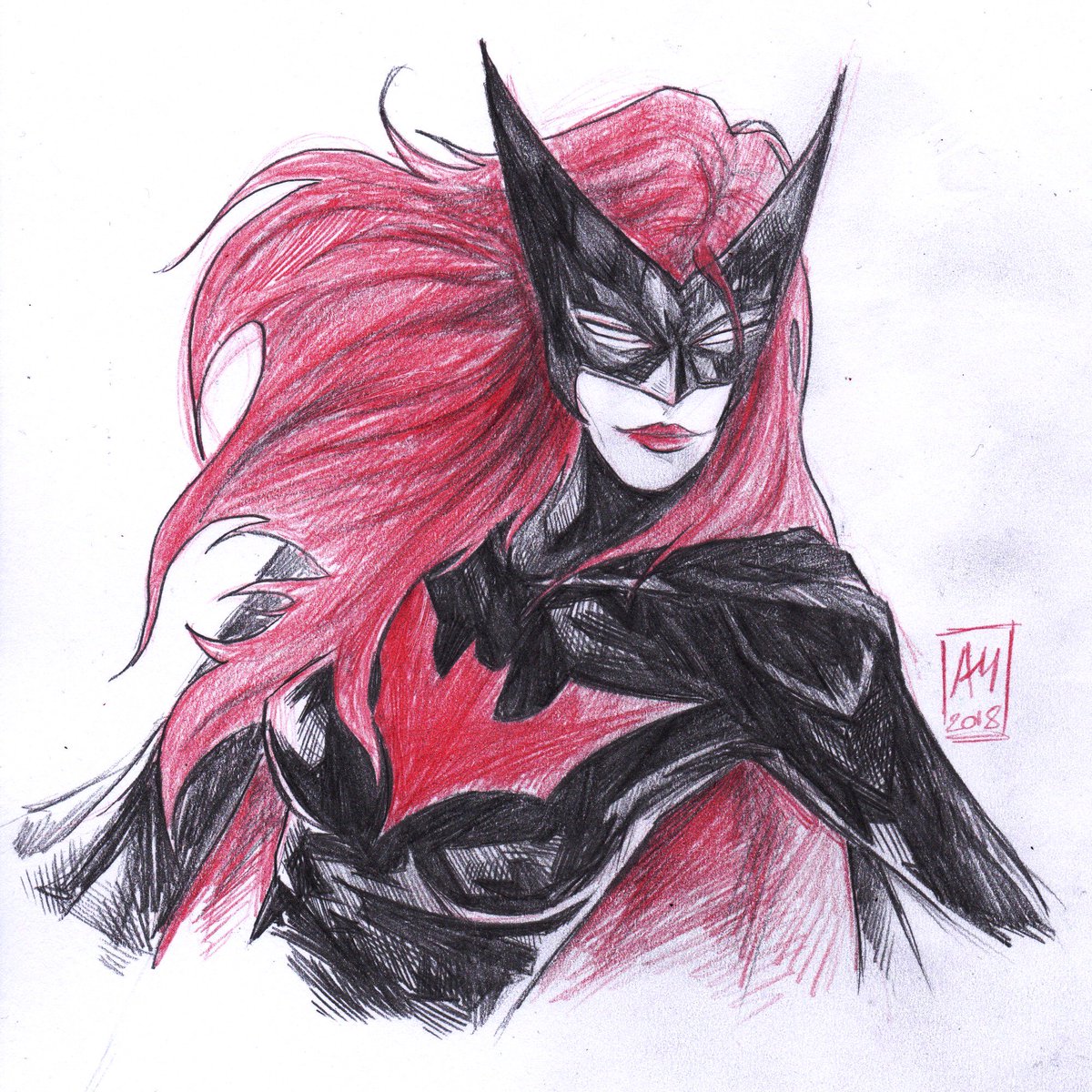 Batwoman Drawing