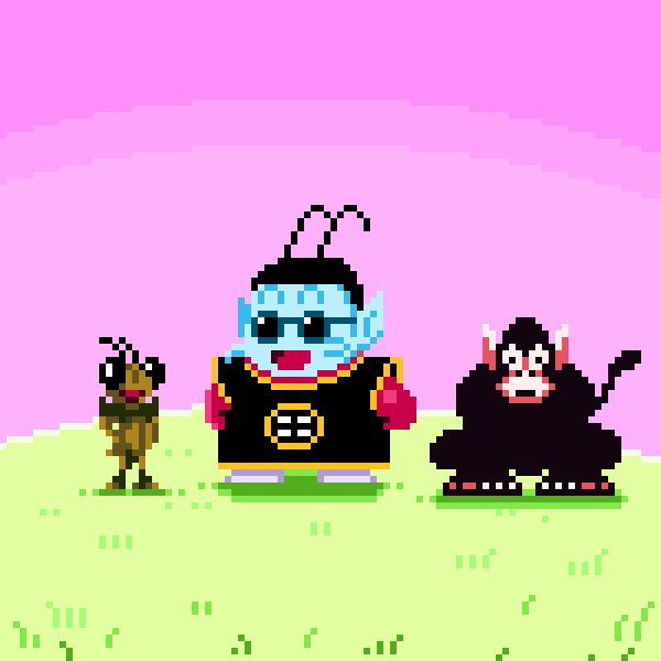 King Kai And Bubbles