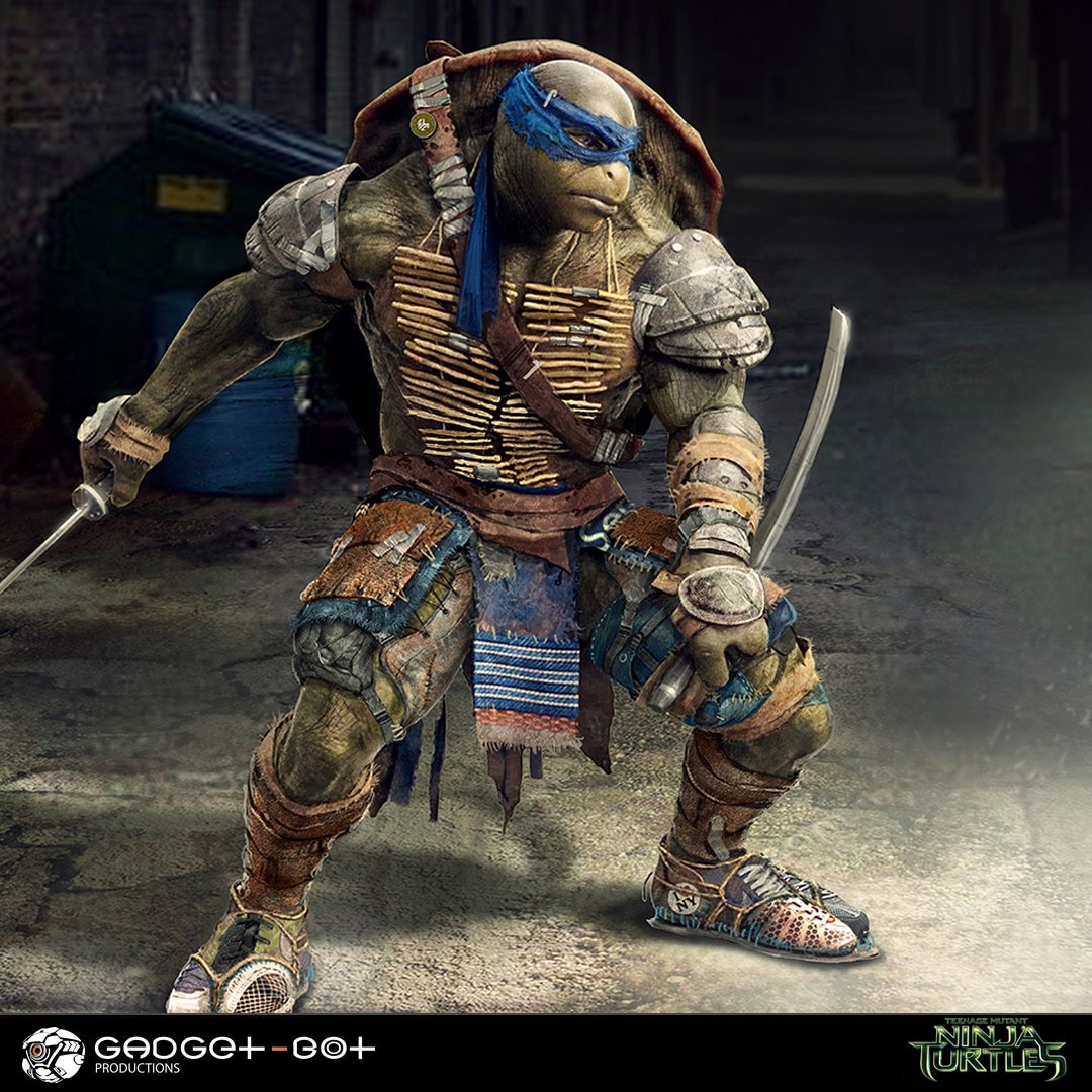 Ninja Turtles Concept Art