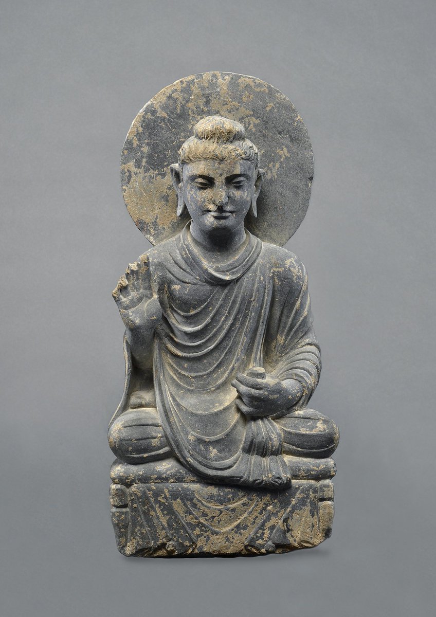 Varada Mudra Art 17th Century, Buddha in Abhaya and Varada Mudra, Ava ...