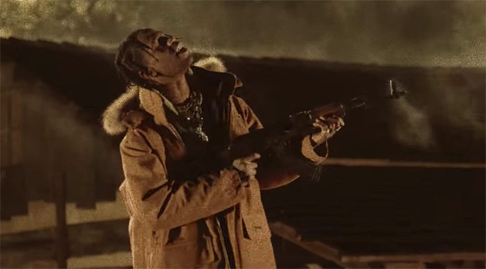 Trippie Redd and Travis Scott hunt zombies in the horrifying video for ...