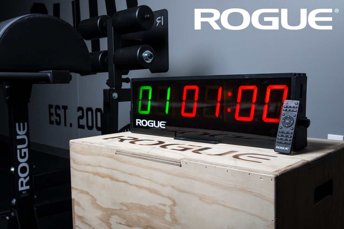 Rogue Fitness on Twitter: "From Custom Intervals to Tabata Timer, the Rogue Echo Gym Timer does ...