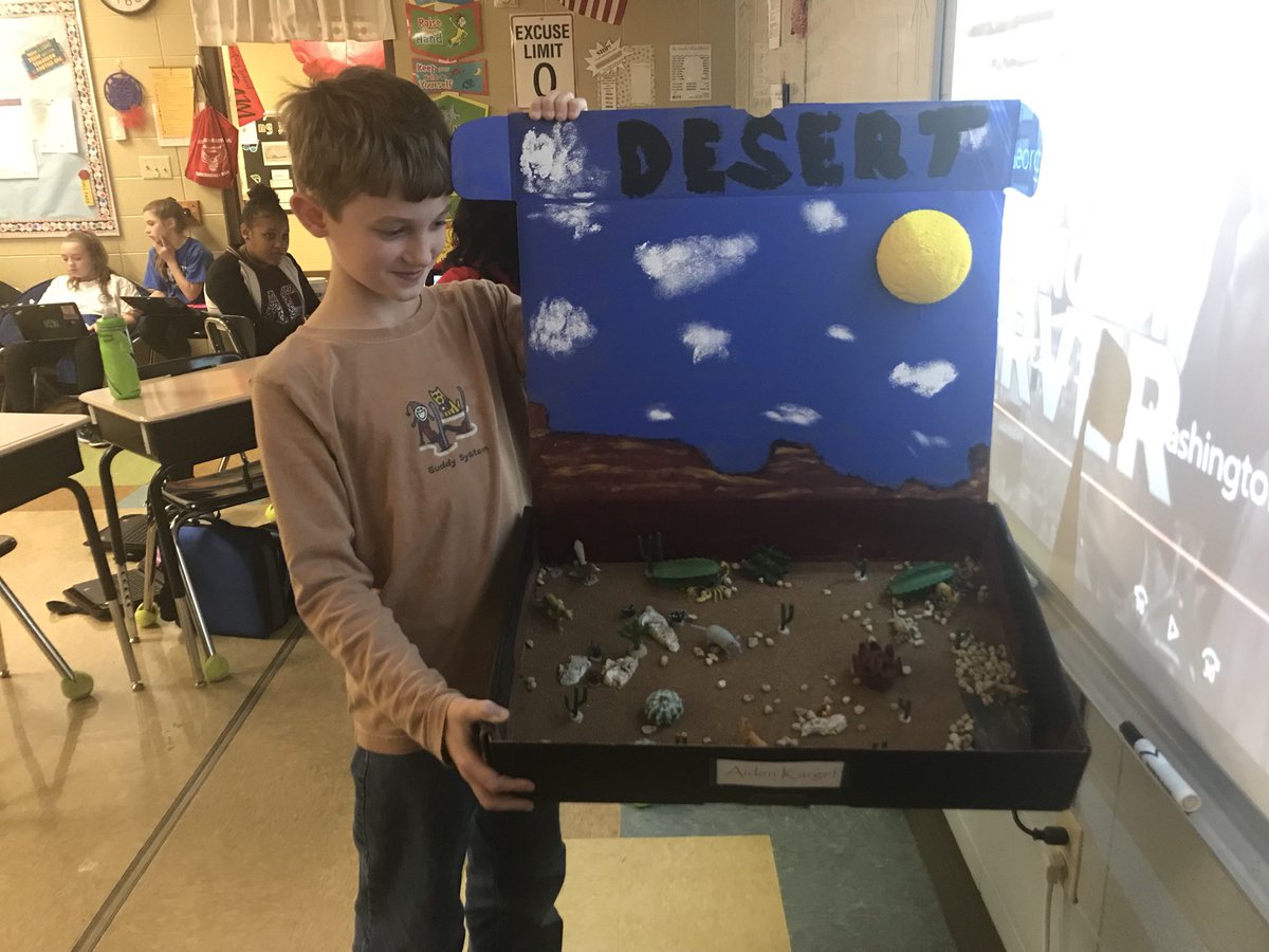 Desert Ecosystem Diorama