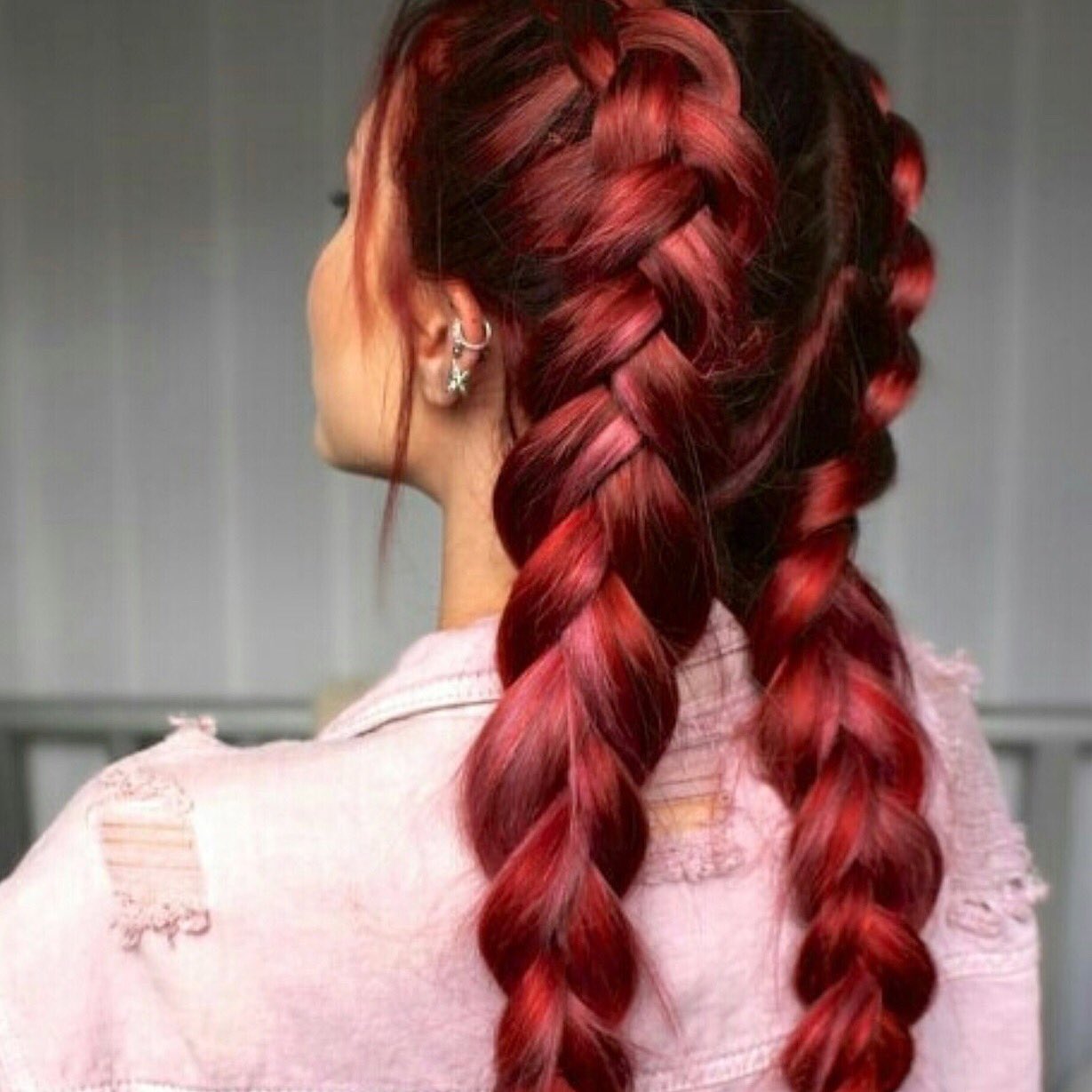 Red Braids Tumblr