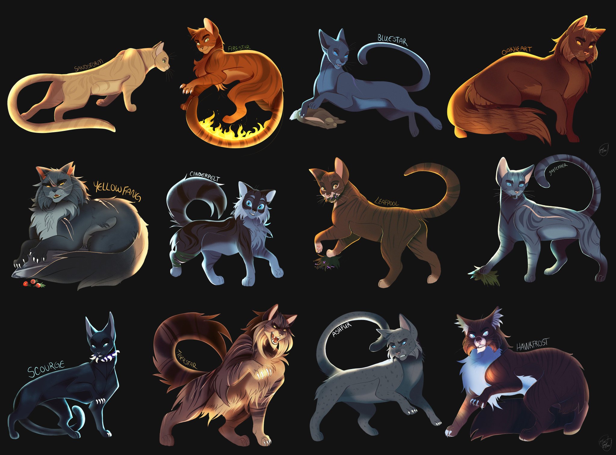 Anime Warrior Cats Cinderpelt