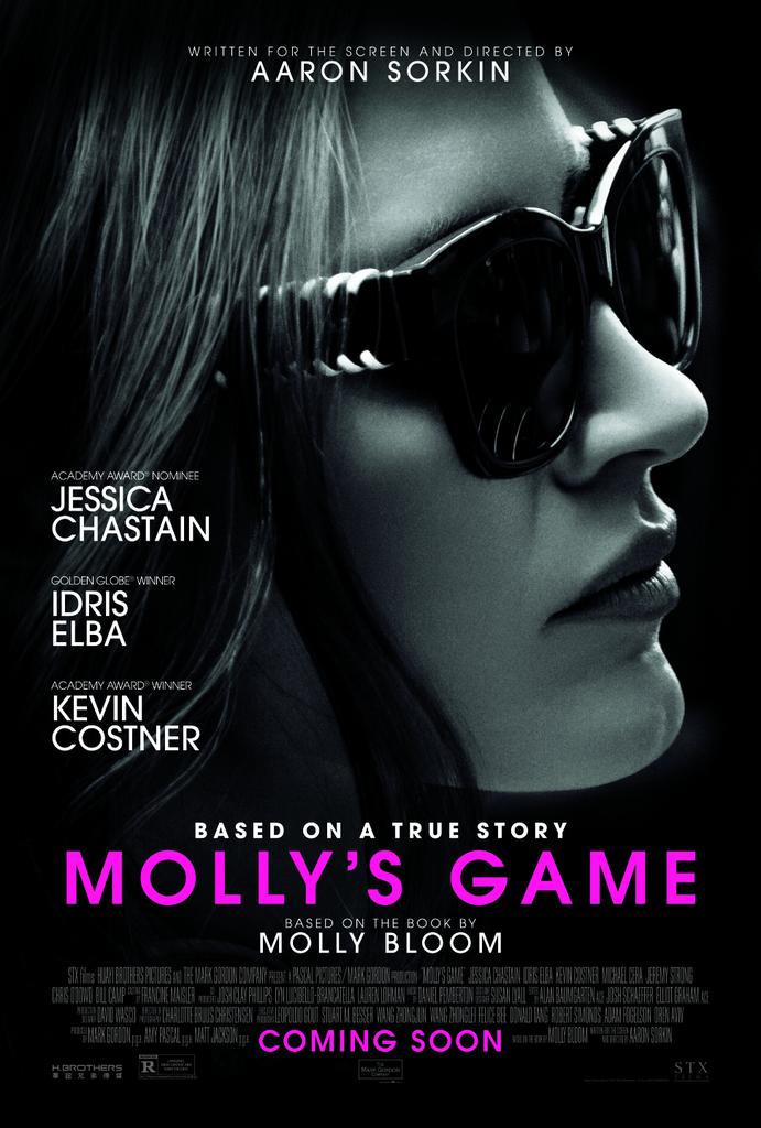 Preview Film: Molly’s Game (2017) – Edwin Dianto – New Kid on the Blog