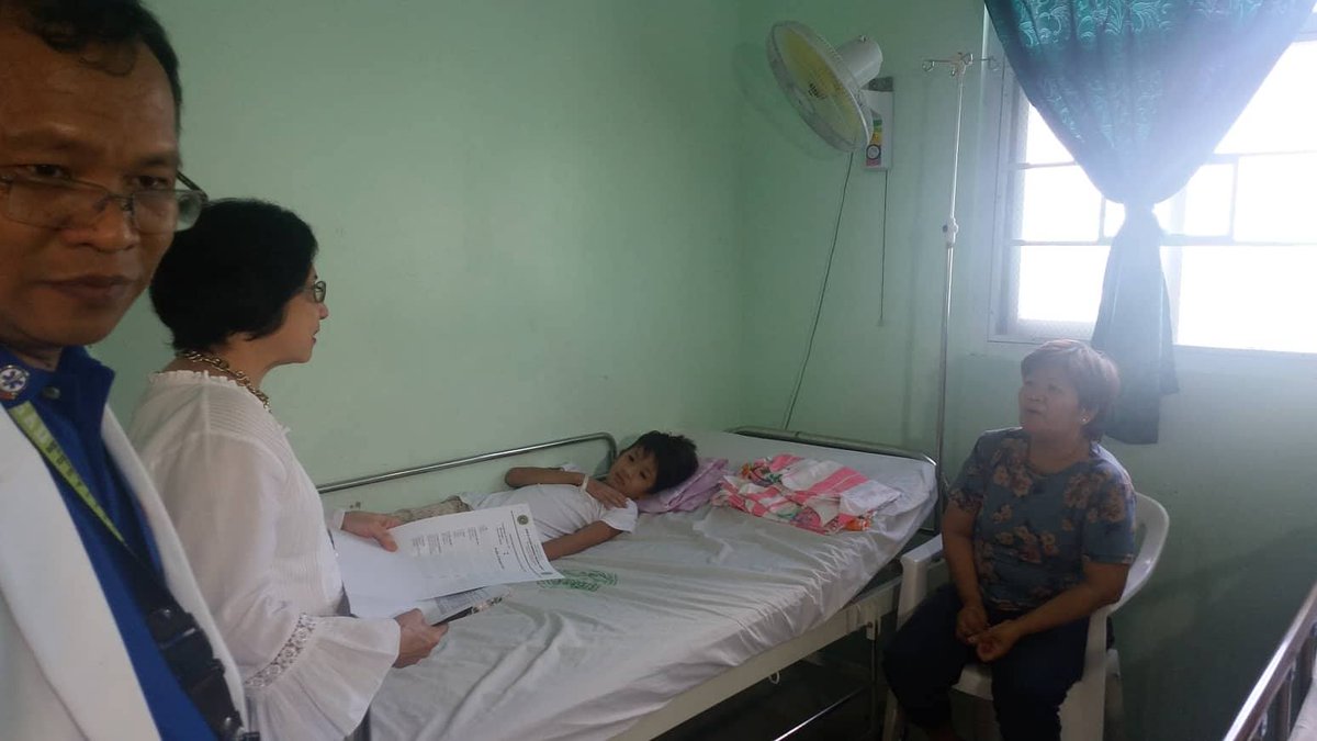 LOOK: DOH Asec. Francine Laxamana visits patients vaccinated with ...