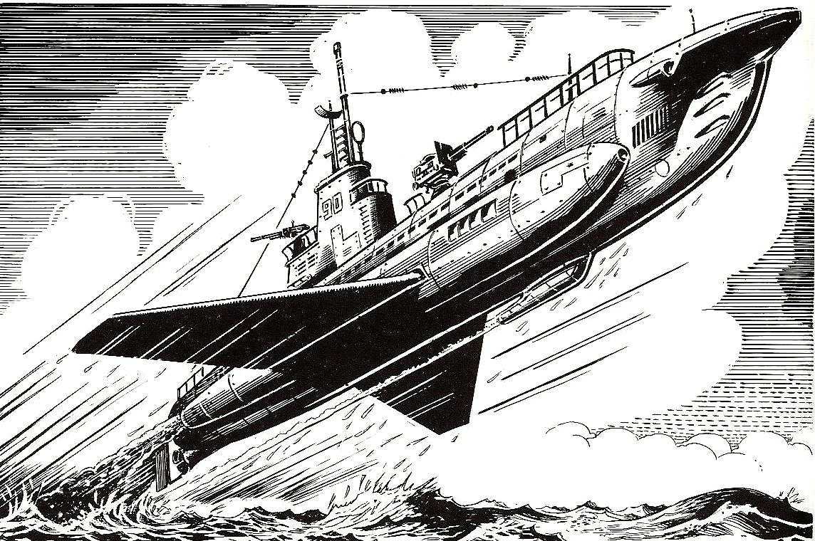 Submarine Aircraft Carrier Concept Experimental Submersible Carrier 2