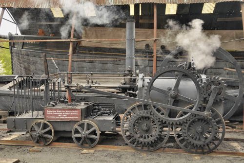 First Steam Locomotive Richard Trevithick