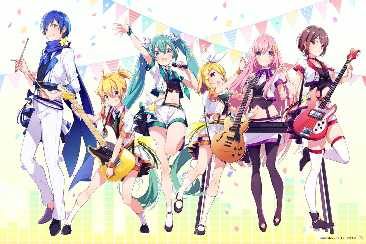 初音ミク ,鏡音レン ,鏡音リン ,カイト(ボーカロイド) ,巡音ルカ ,メイコ(VOCALOID) 「3月2日から池袋パルコで開催される、初音ミク× PARCO「39Culture ...