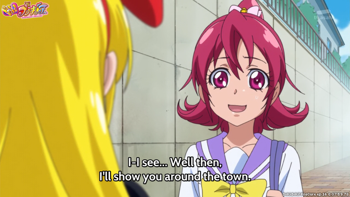 PreCure screenshots on Twitter: "Dokidoki! PreCure ep.16 @ 07:59.78 "I-I see... Well then, I'll ...