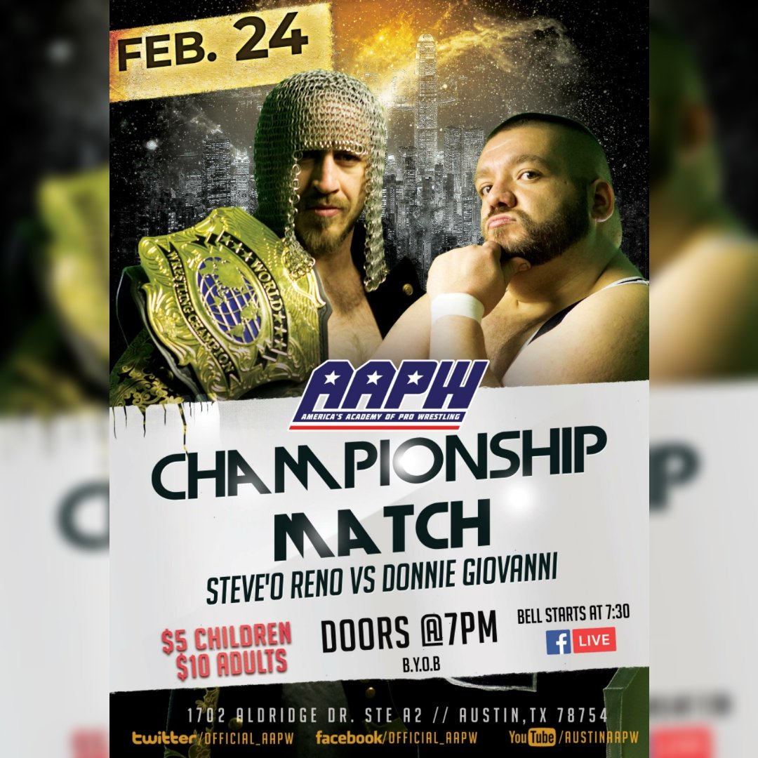 Ray Campos (@Official_AAPW) | Twitter