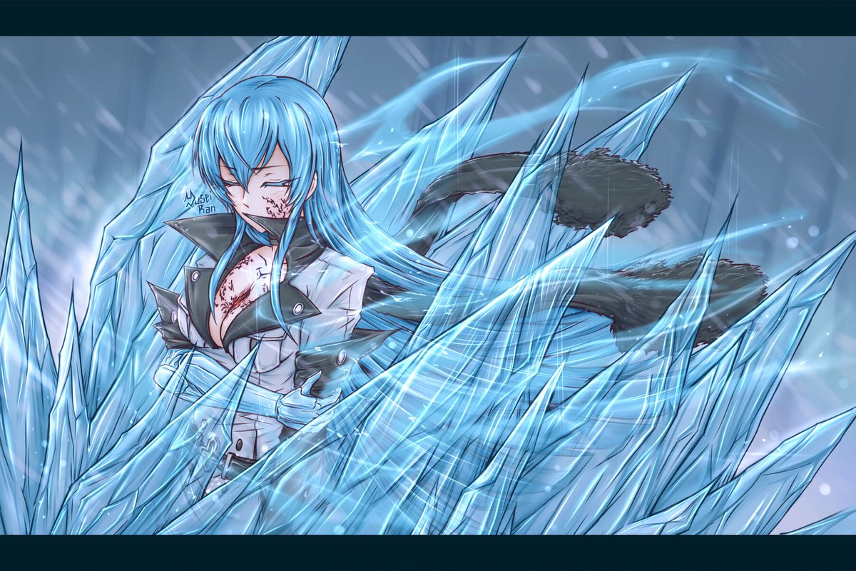Anime Girl Ice Power