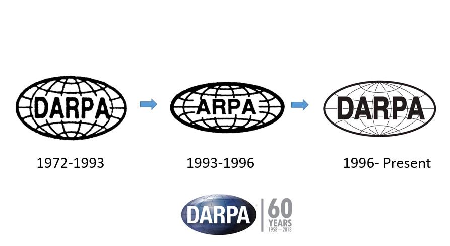 Darpa Logo Black And White