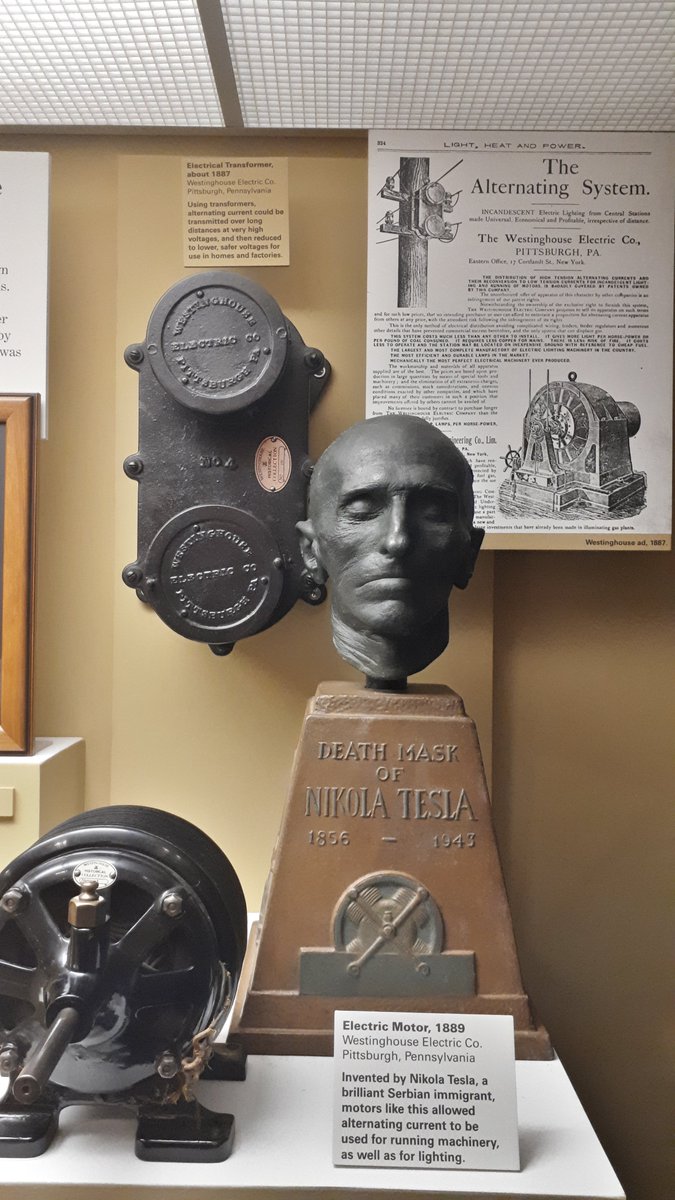 Nikola Tesla Death Mask