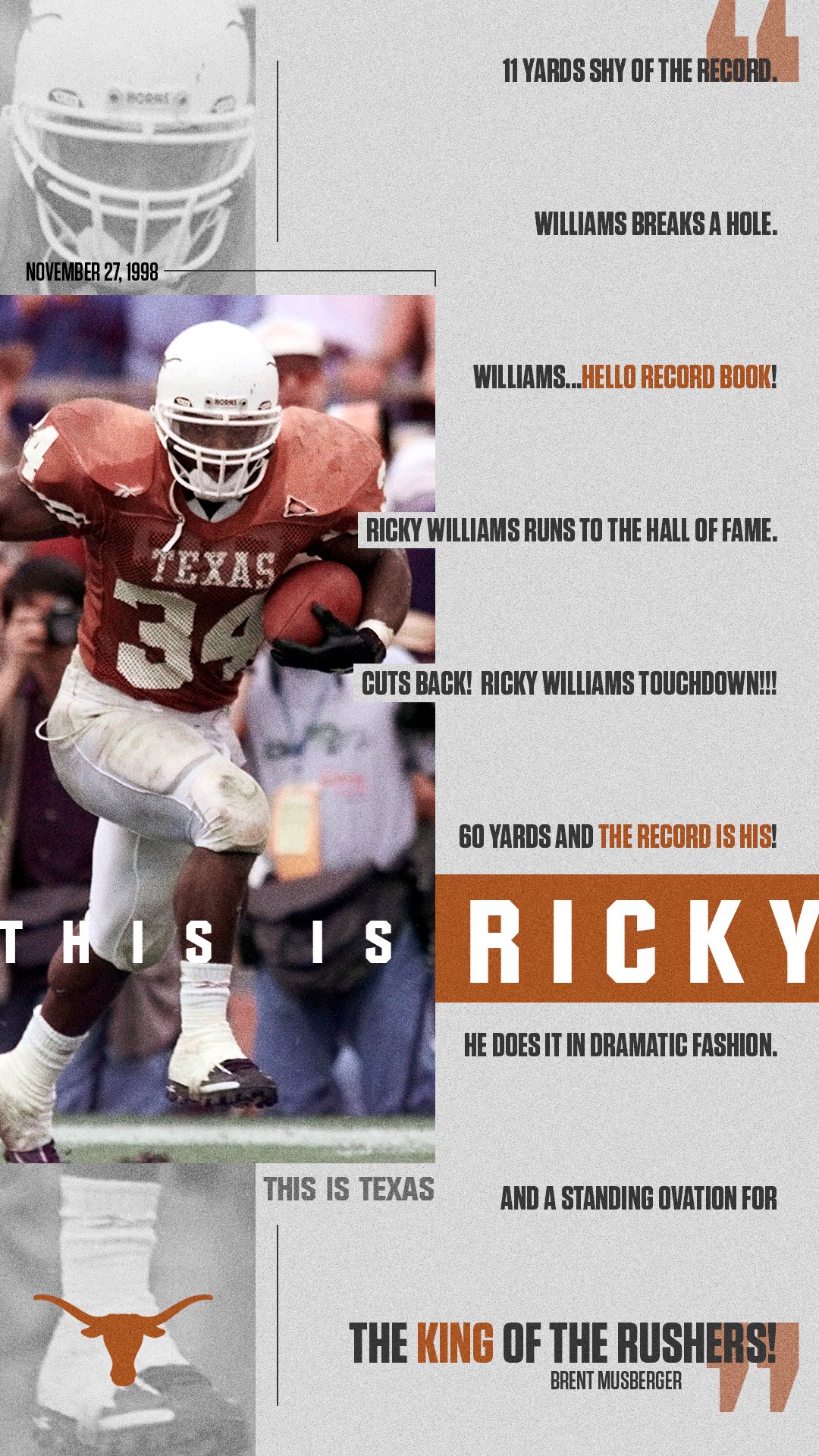 Ricky Williams Longhorns