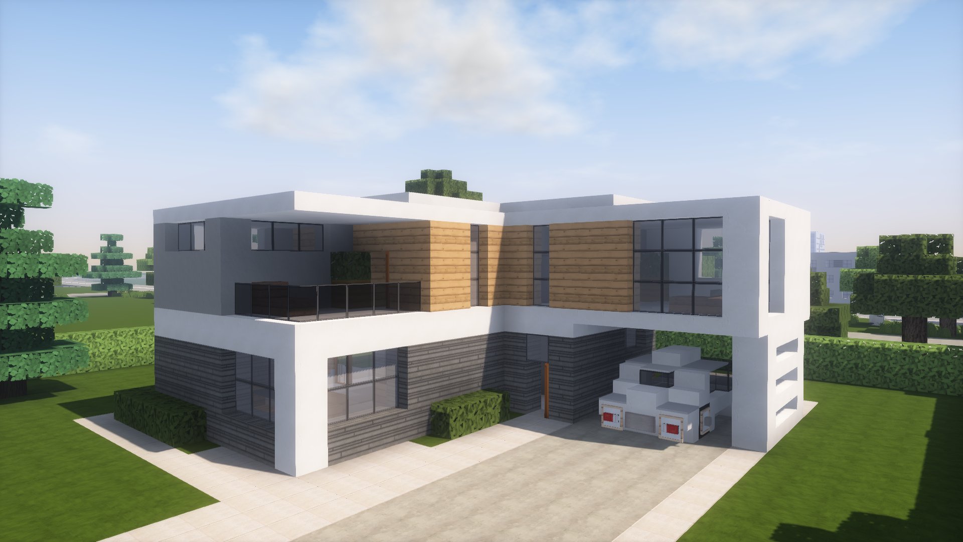 Minecraft Modern Mansion Download