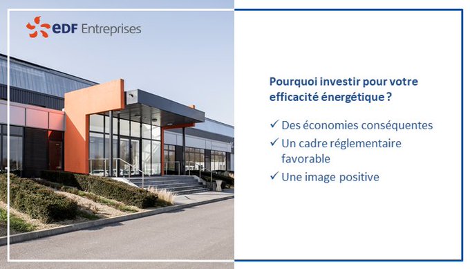 EDF Entreprises, fournisseur d’électricité et de gaz – Contact : 3022