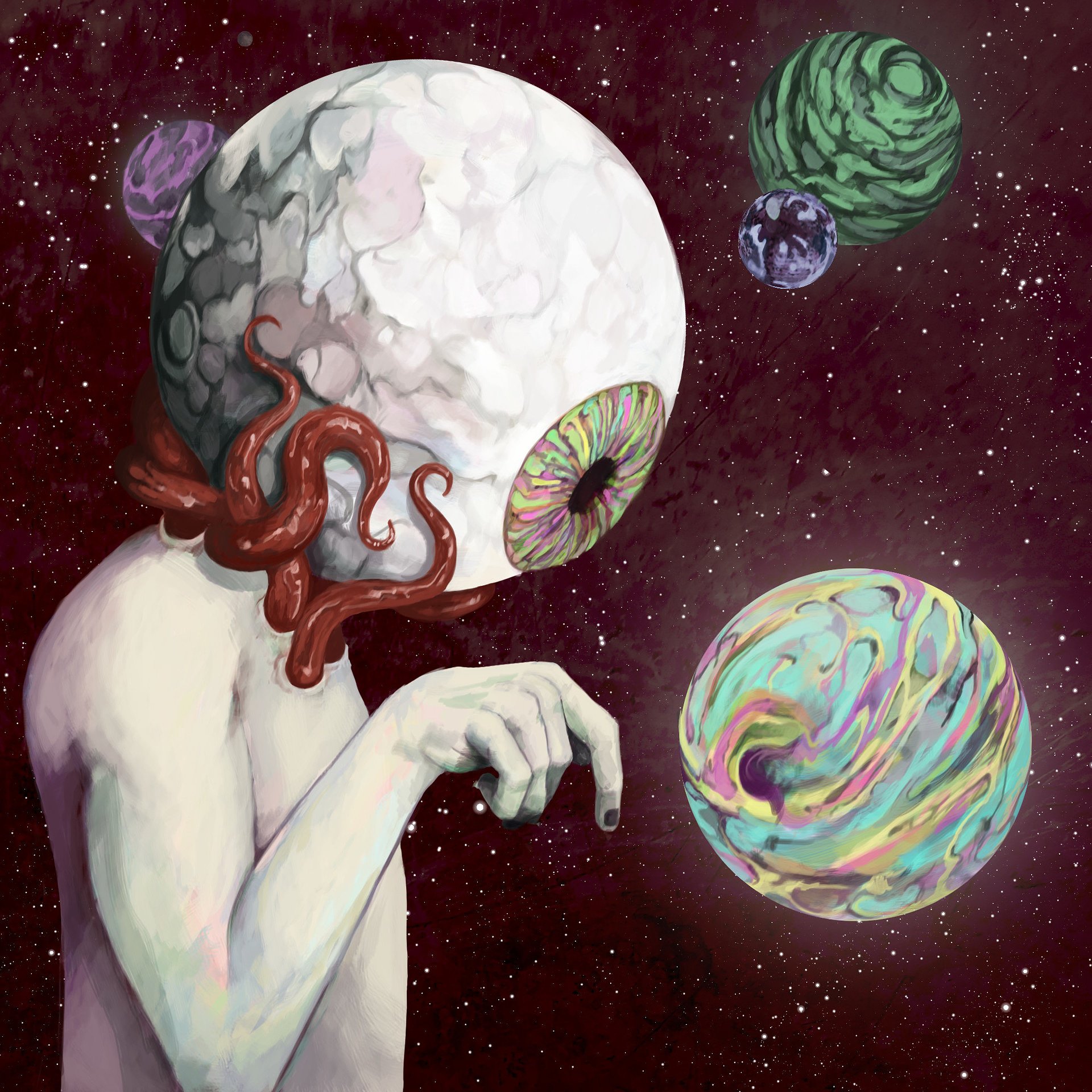 Trippy Drawings Of People