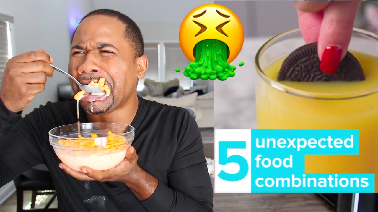 Person Eating Gross Food