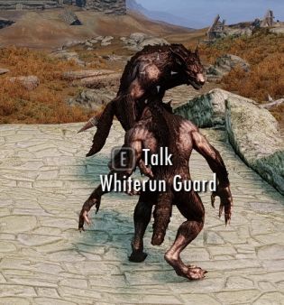 Female Werewolf Skyrim