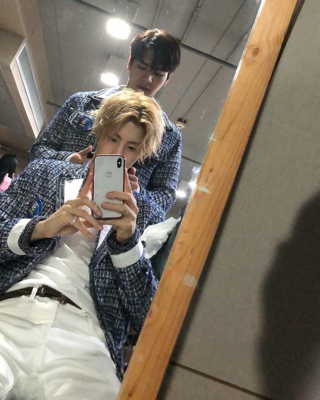 Boyfriend Mirror Selfie