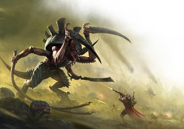 Warhammer 40k Tyranid Art
