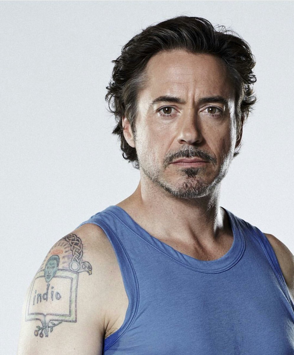 Robert Downey Jr Tattoos